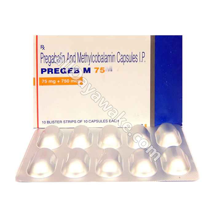 Pregalin M 75 mg | Dual Action Relief for Diabetic Nerve Pain & Neuropathy