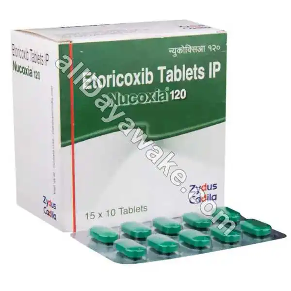 Nucoxia 120 mg Tablet – Strong Relief from Pain & Swelling
