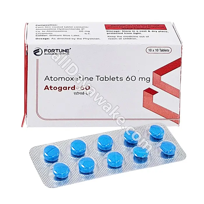 Atogard 60 mg (Atomoxetine) – ADHD Treatment, Uses & Benefits
