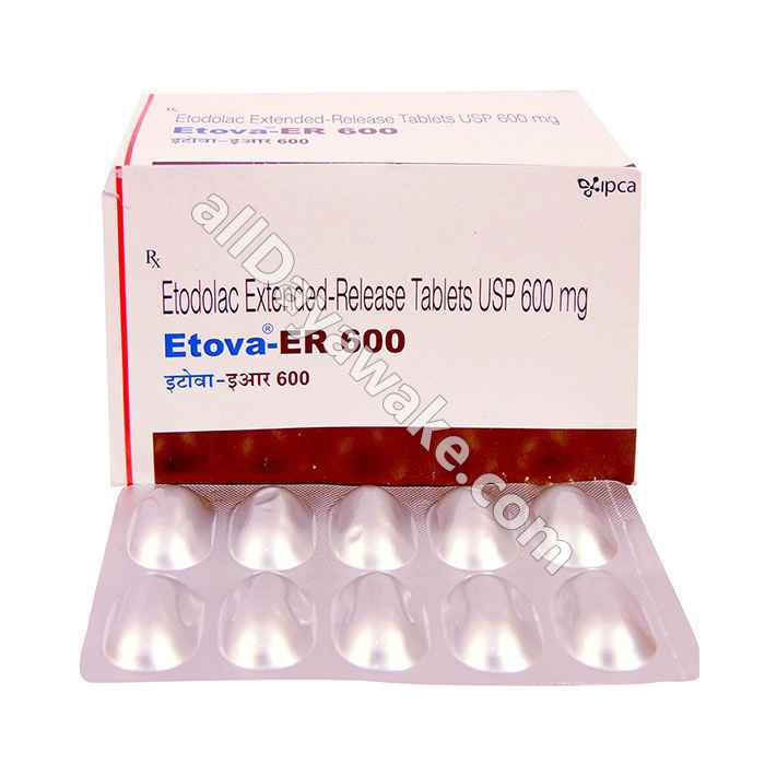 Etodolac Extended Release 600 mg – Long-Acting Pain & Inflammation Relief